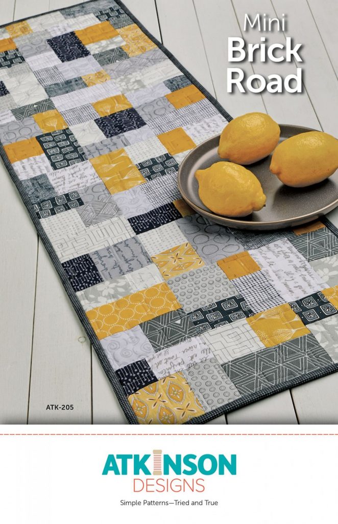 Atkinson Designs Floating Peaks Table Runner | Quilt Trends